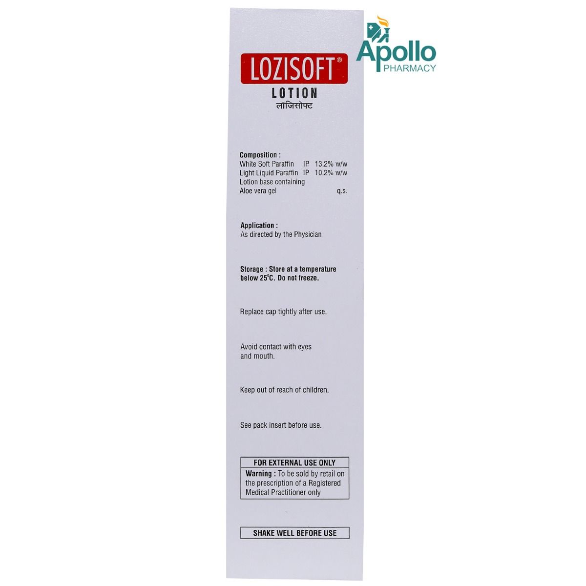 Lozisoft Lotion 200 ml Price, Uses, Side Effects, Composition - Apollo ...