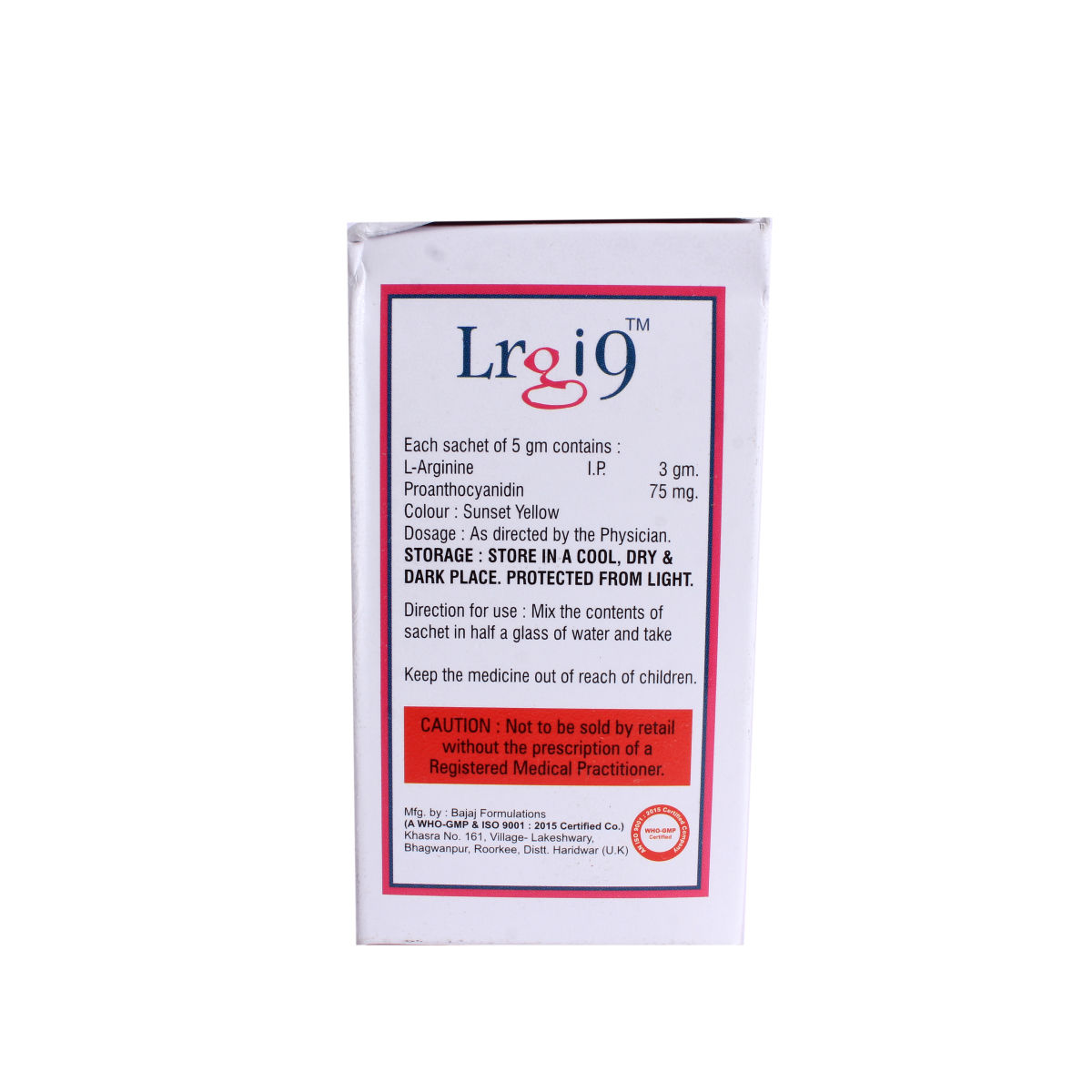 Lrgi9 Granules 5gm Price, Uses, Side Effects, Composition - Apollo Pharmacy