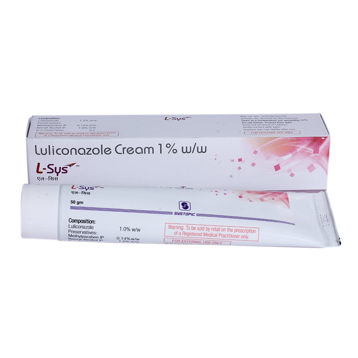 L-Sys Cream 50 gm Price, Uses, Side Effects, Composition - Apollo Pharmacy