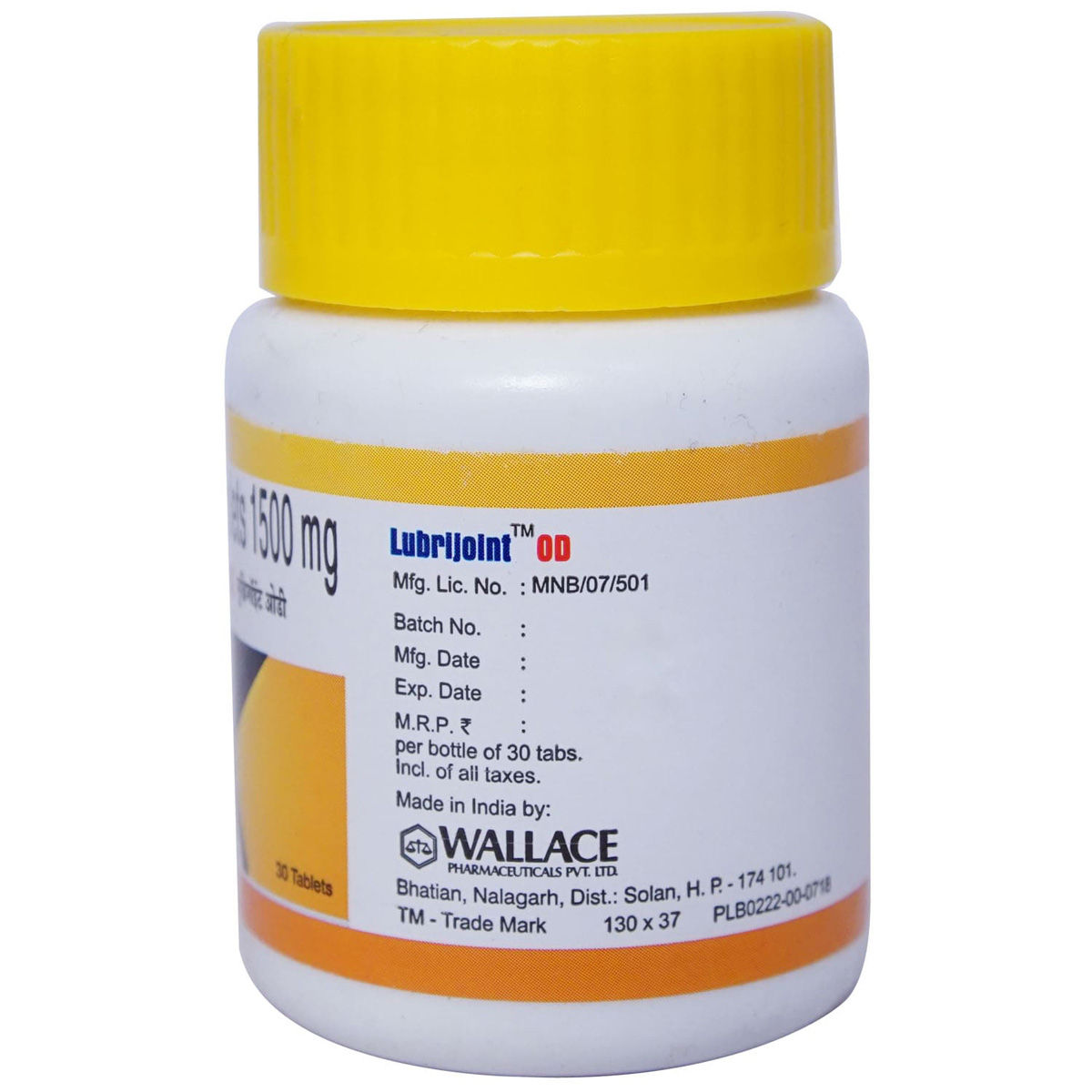 Lubrijoint OD Tablet 30's Price, Uses, Side Effects, Composition ...