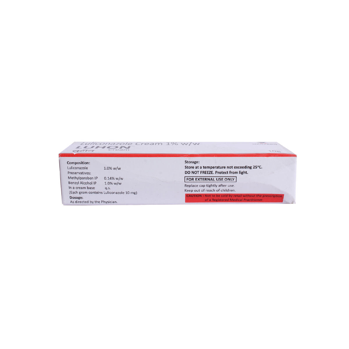 Luhon Cream 10gm Price, Uses, Side Effects, Composition - Apollo Pharmacy