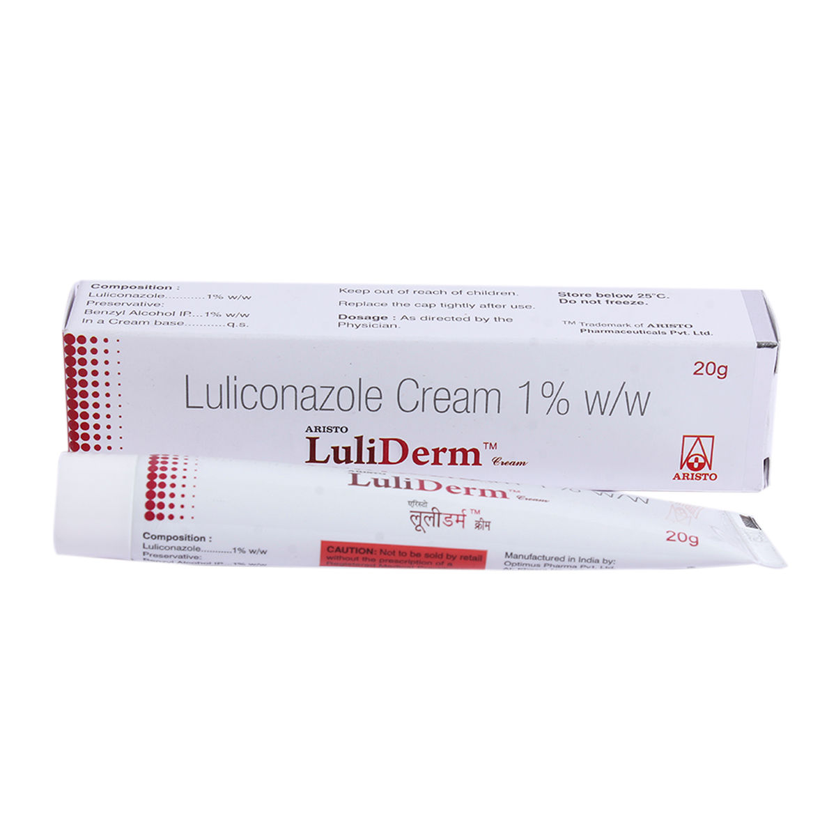 Luliderm 1%W/W Cream 20gm Price, Uses, Side Effects, Composition ...