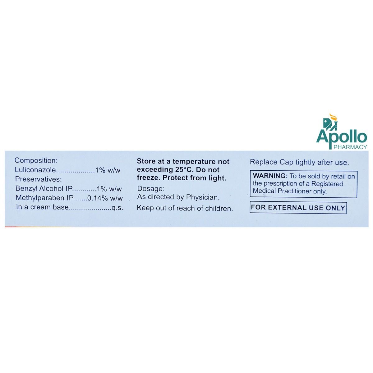 Lulihalt Cream 10 gm Price, Uses, Side Effects, Composition - Apollo ...