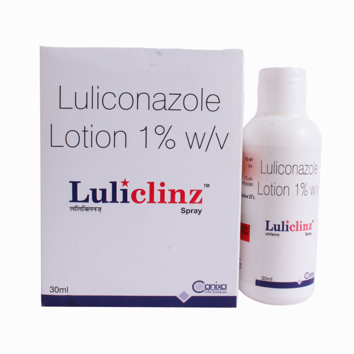 Luliclinz 1%W/V Spray 30ml Price, Uses, Side Effects, Composition ...