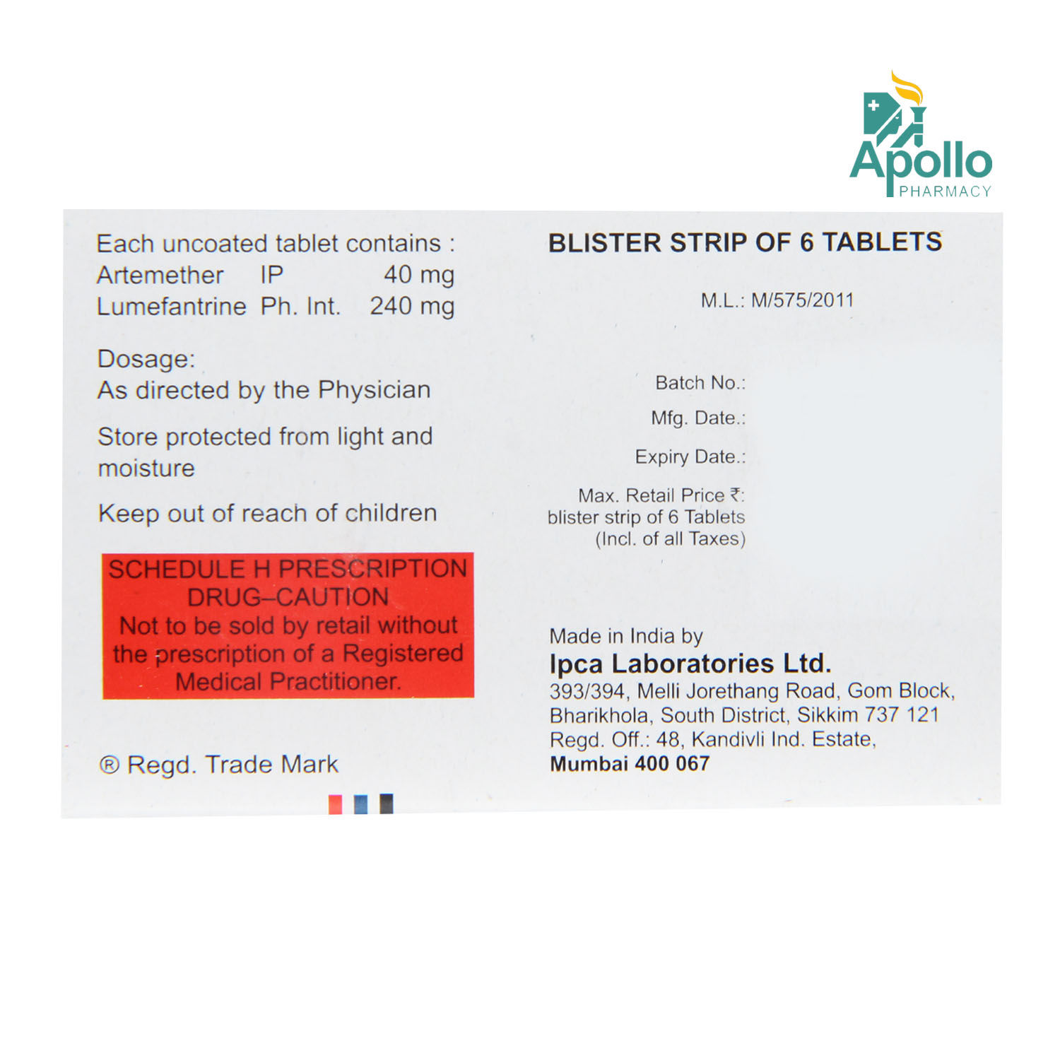 LUMERAX 40MG TABLET Price, Uses, Side Effects, Composition - Apollo ...