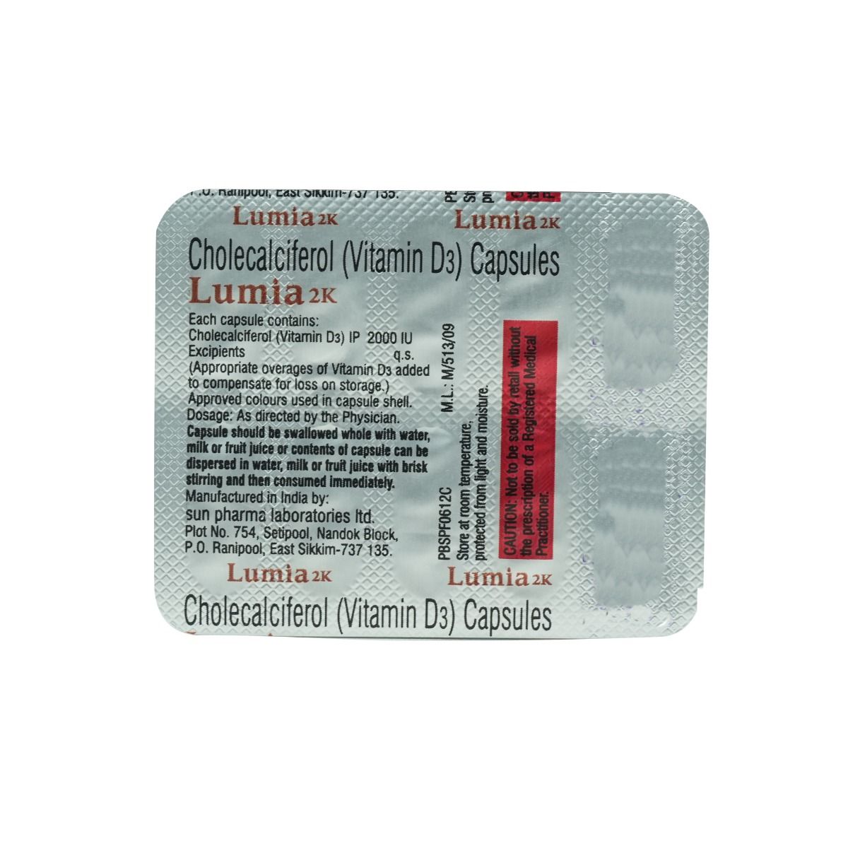 Lumia 2K Capsule 10's Price, Uses, Side Effects, Composition - Apollo ...