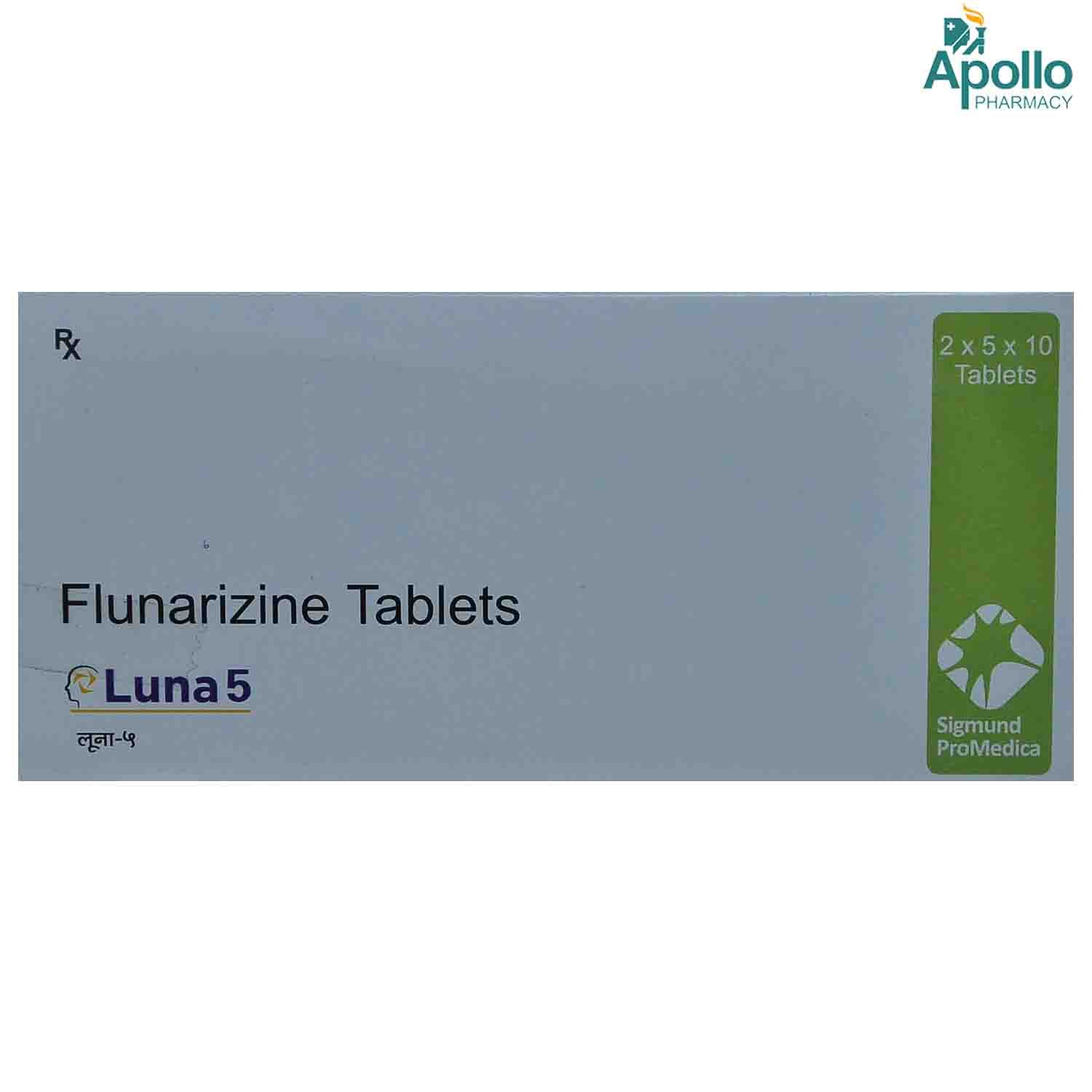 LUNA 5MG TABLET Price, Uses, Side Effects, Composition - Apollo Pharmacy