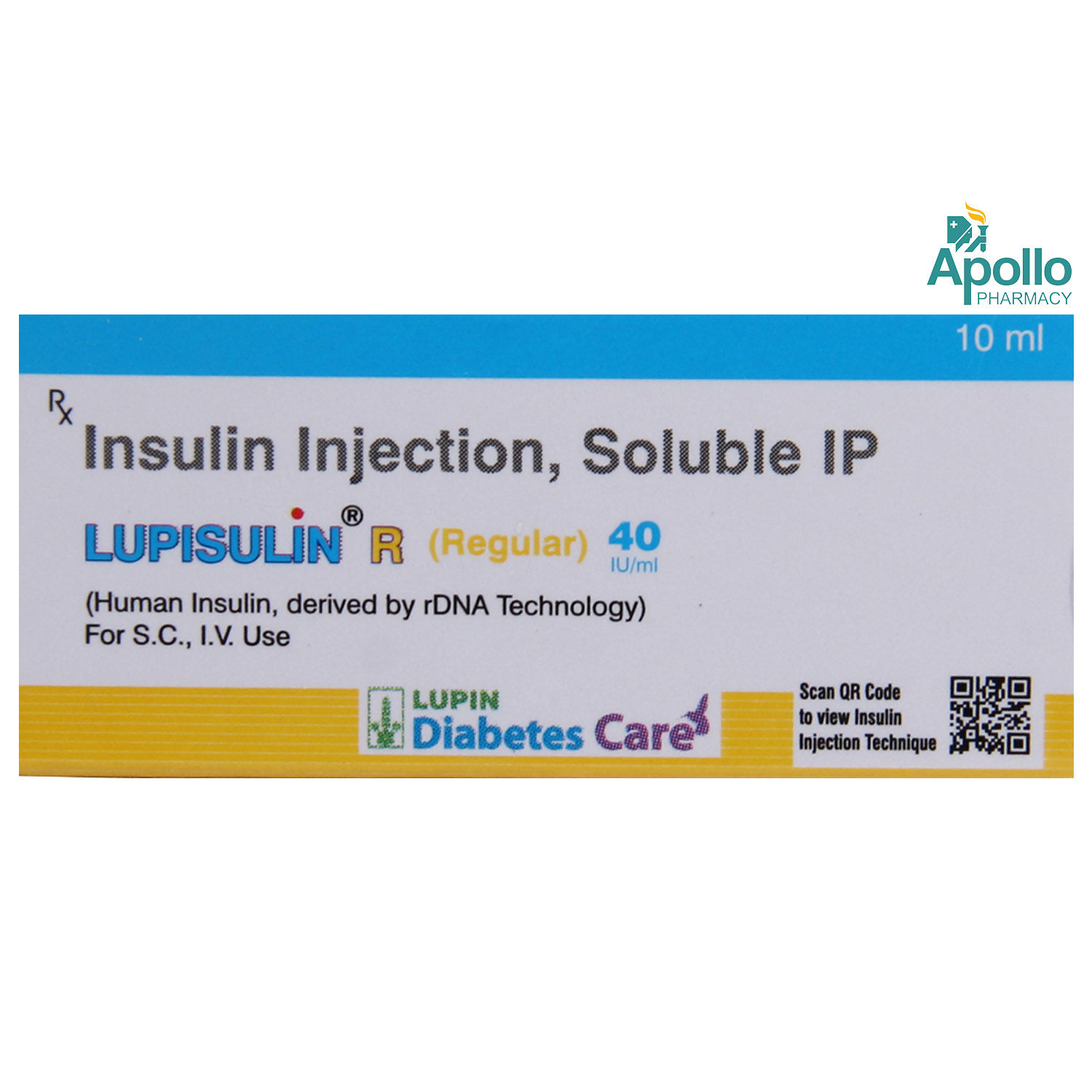 Lupisulin R 40IU/ml Solution for Injection Price, Uses, Side Effects ...
