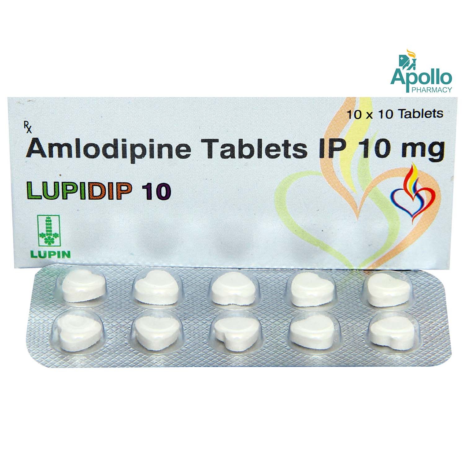 LUPIDIP 10MG TABLET Price, Uses, Side Effects, Composition - Apollo ...