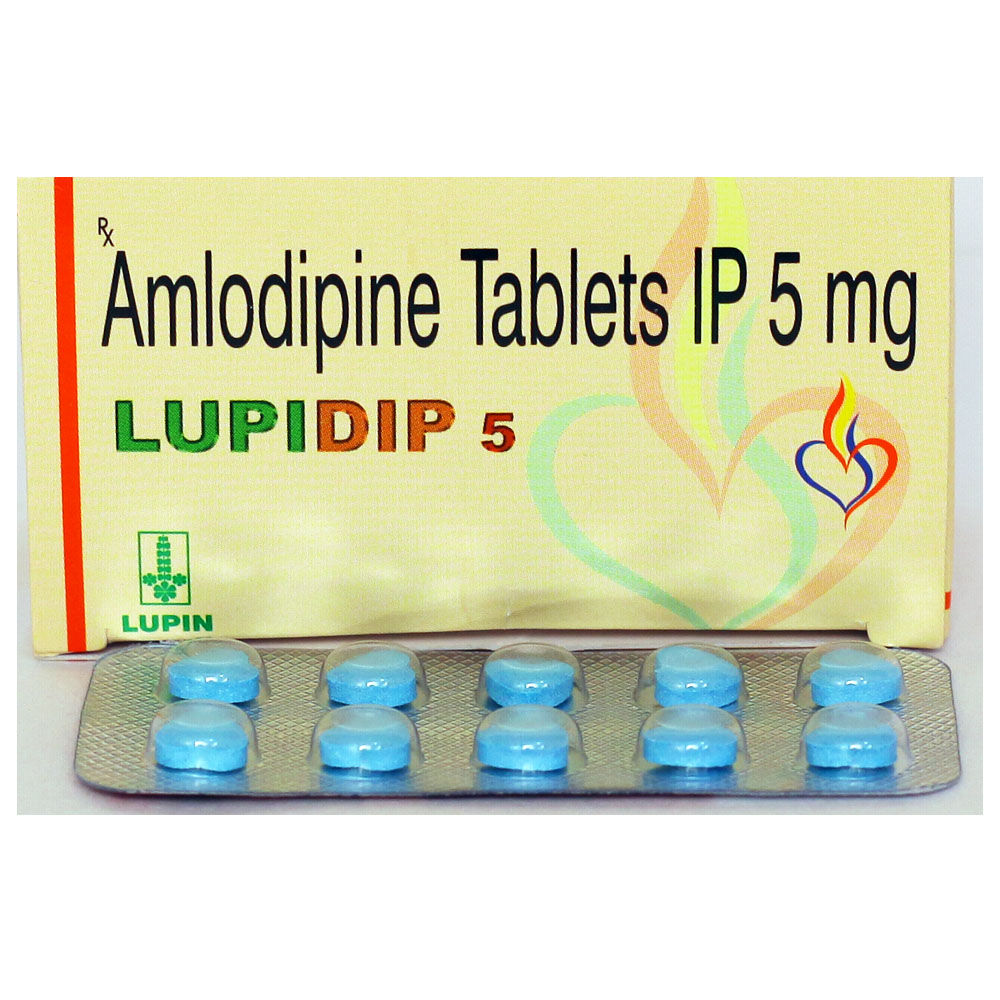 Lupidip 5 Tablet 10's Price, Uses, Side Effects, Composition - Apollo ...