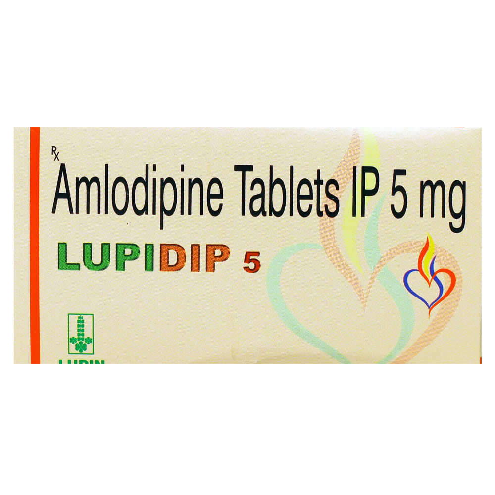 Lupidip 5 Tablet 10's Price, Uses, Side Effects, Composition - Apollo ...