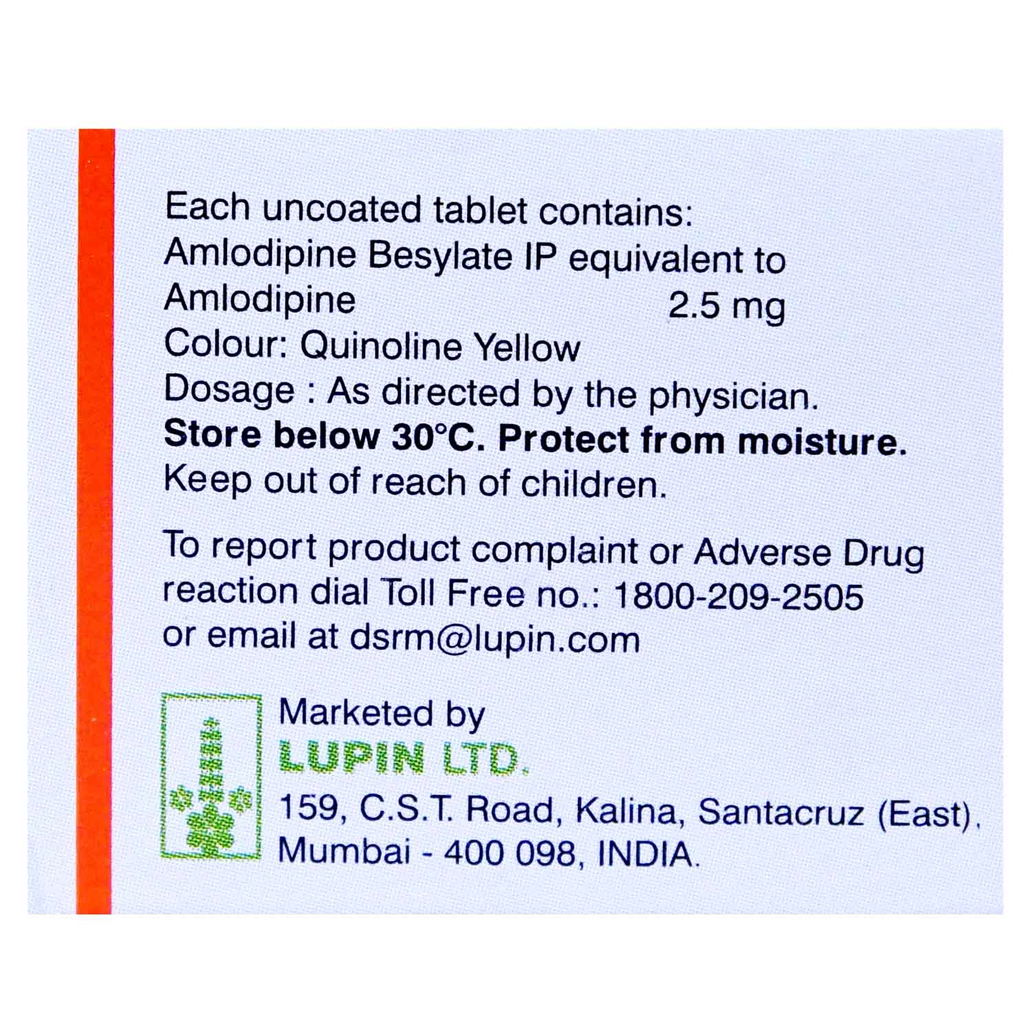 LUPIDIP 2.5MG TABLET Price, Uses, Side Effects, Composition - Apollo ...