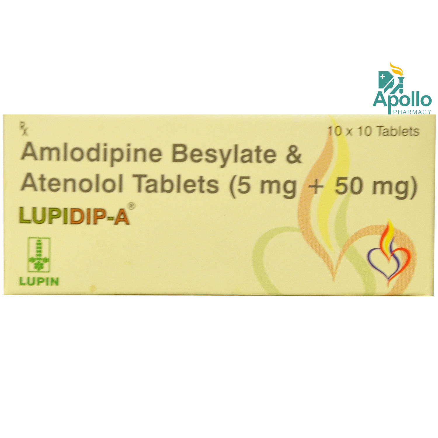 Lupidip A Tablet 10's Price, Uses, Side Effects, Composition - Apollo ...