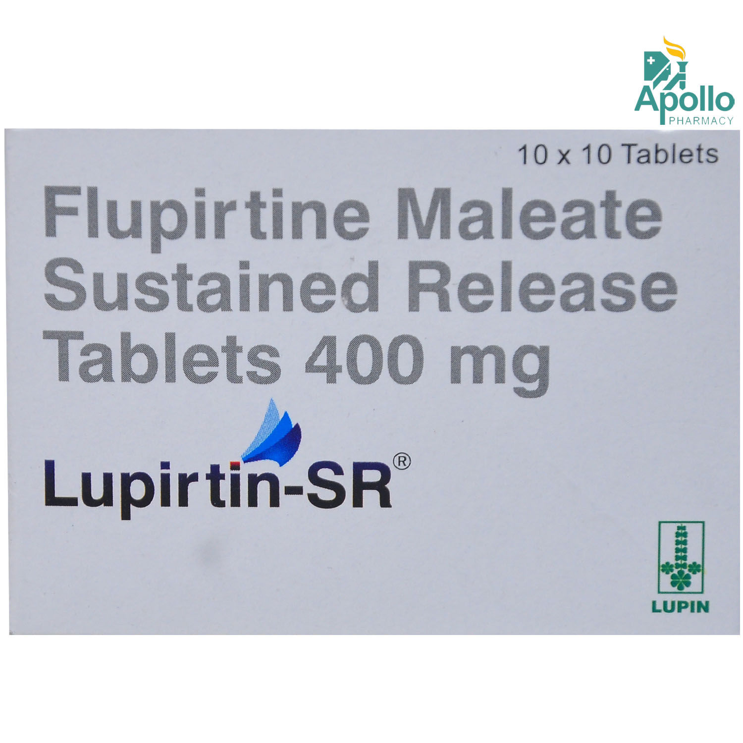 Lupirtin SR Tablet 10's Price, Uses, Side Effects, Composition - Apollo ...
