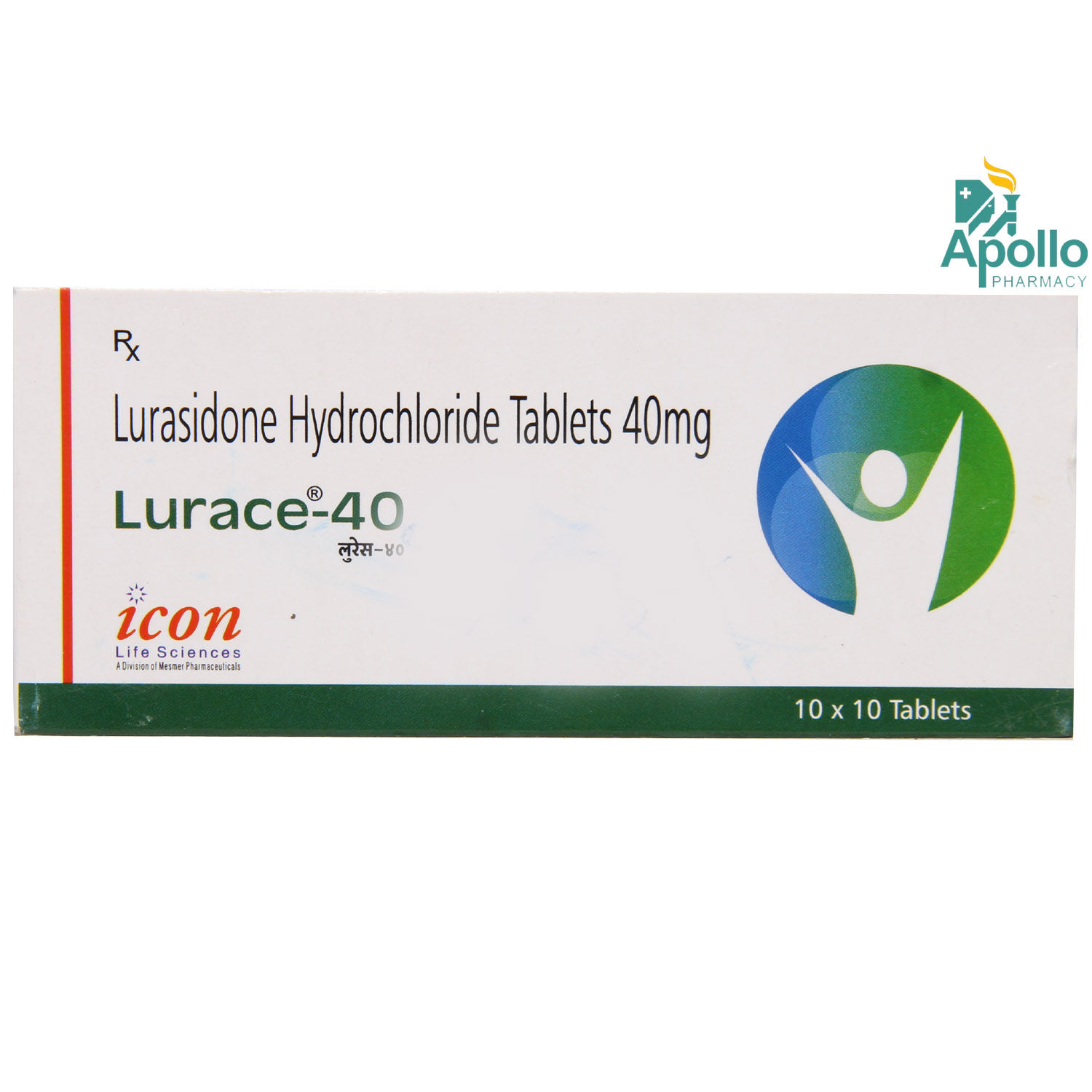 Lurace 40 Tablet 10's Price, Uses, Side Effects, Composition - Apollo ...