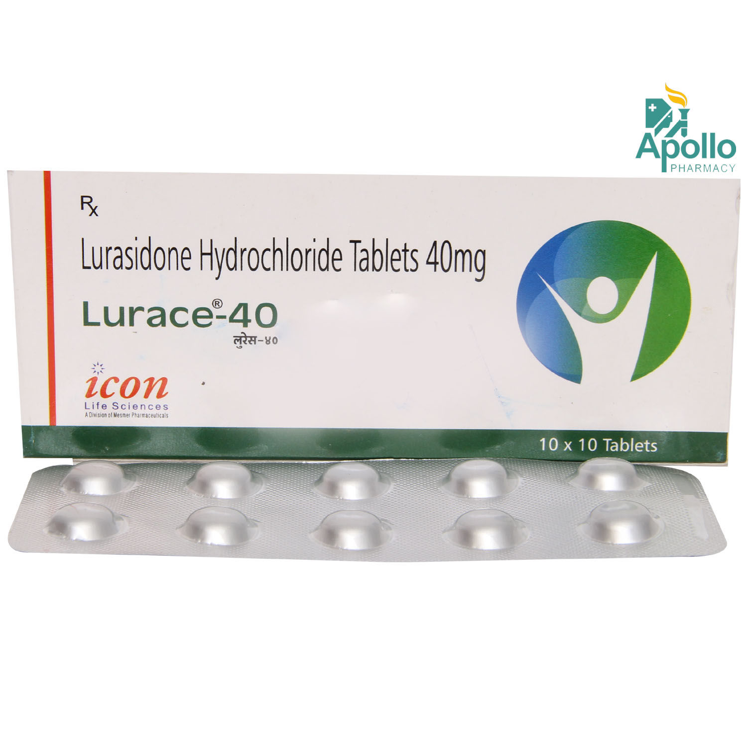 Lurace 40 Tablet 10's Price, Uses, Side Effects, Composition - Apollo ...