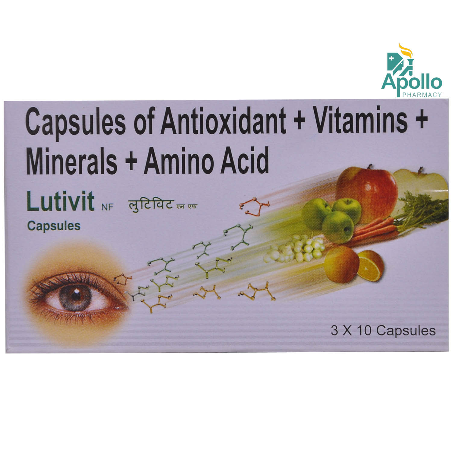Lutivit NF Capsule 10's Price, Uses, Side Effects, Composition - Apollo ...