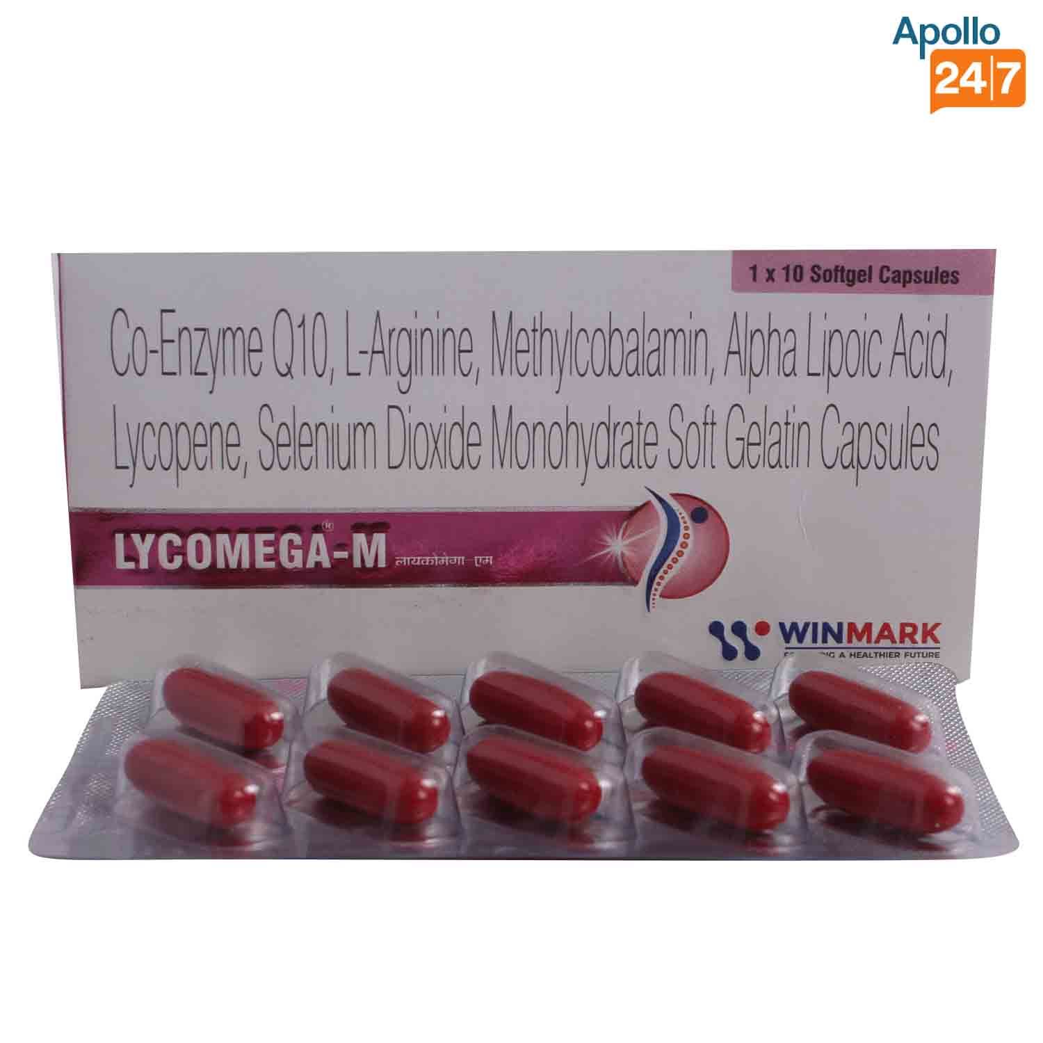 Lycomega-M Capsule 10's Price, Uses, Side Effects, Composition - Apollo ...