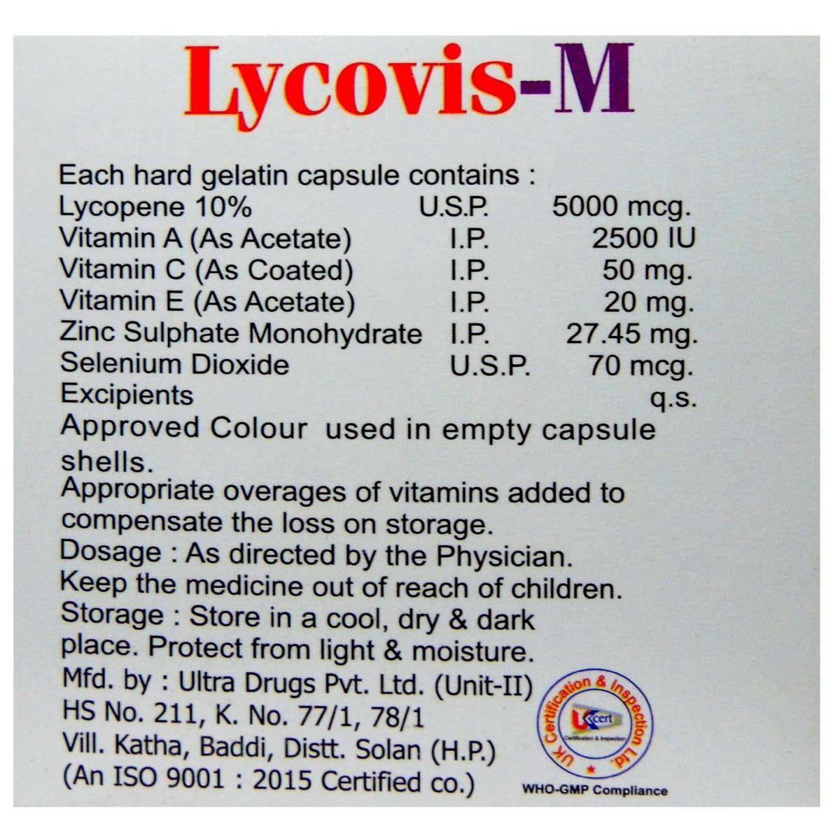 LYCOVIS M CAPSULE 10'S Price, Uses, Side Effects, Composition - Apollo ...