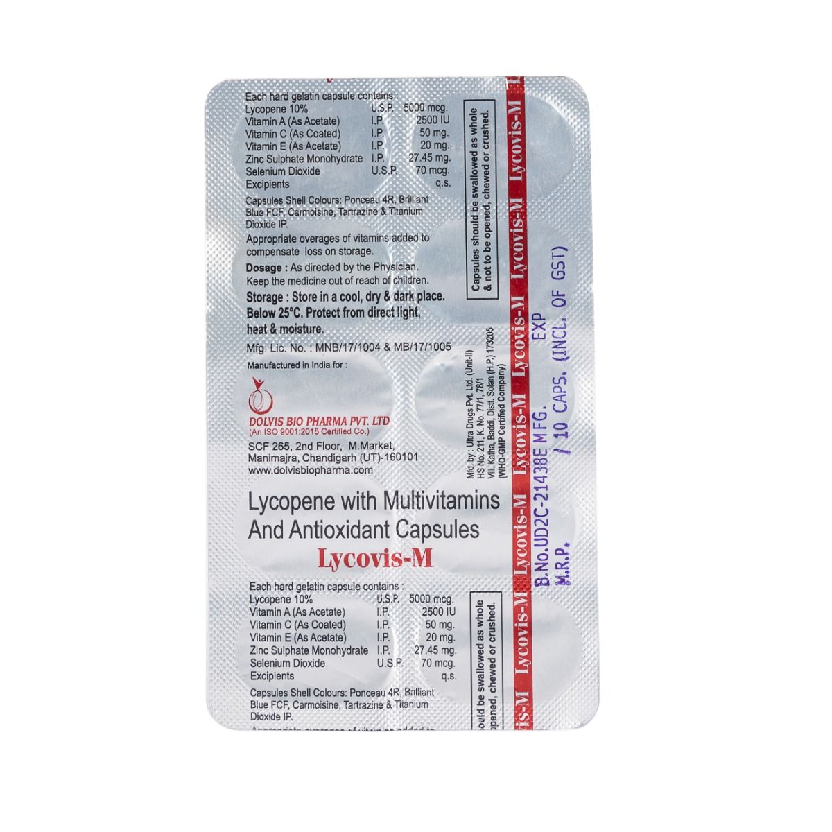 LYCOVIS M CAPSULE 10'S Price, Uses, Side Effects, Composition - Apollo ...