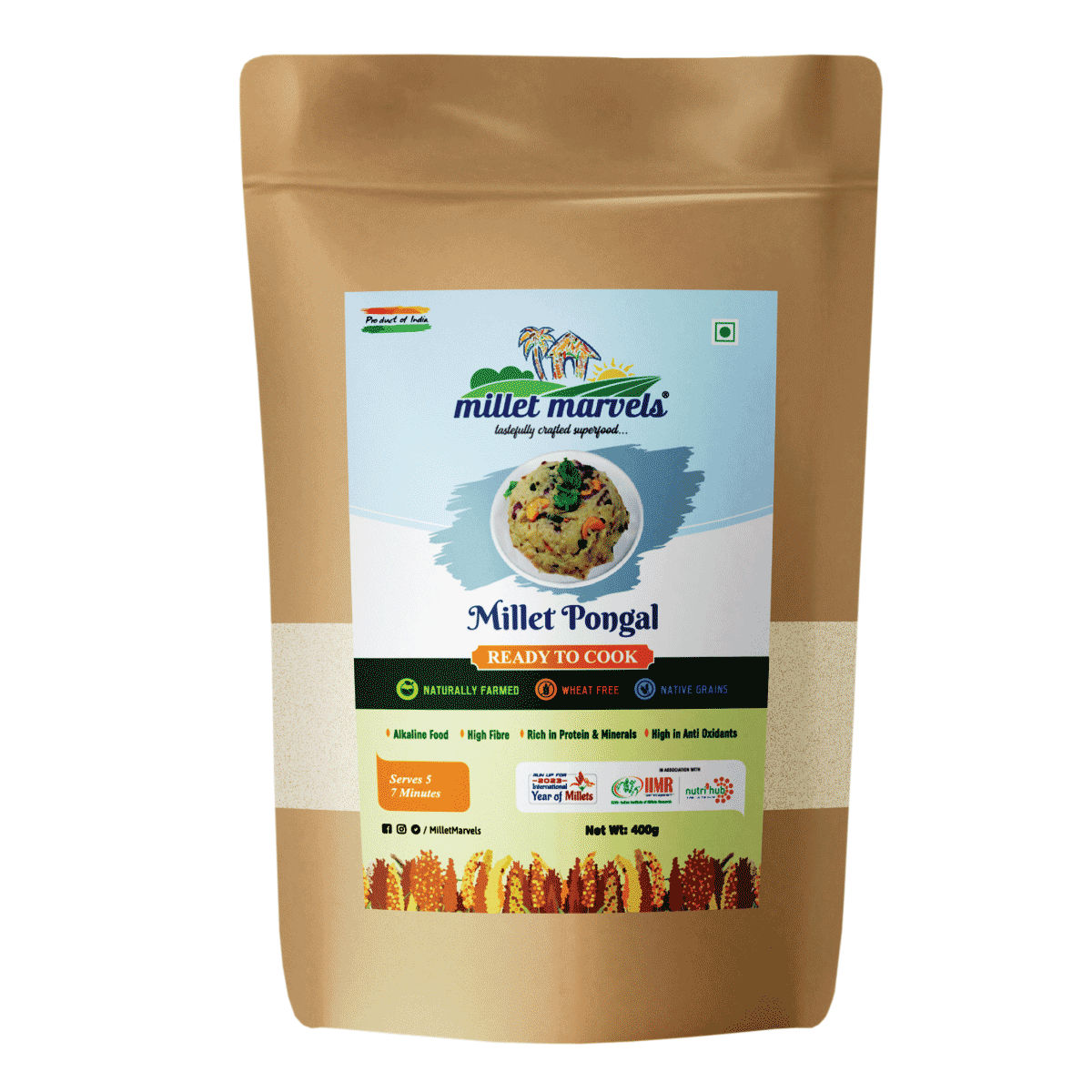 Millet Marvels Millet Pongal, 400 gm Price, Uses, Side Effects ...