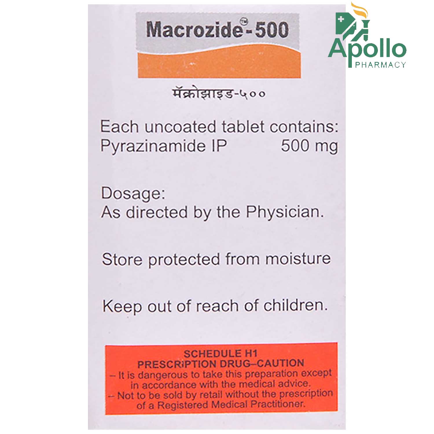 Macrozide-500 Tablet 6's Price, Uses, Side Effects, Composition ...
