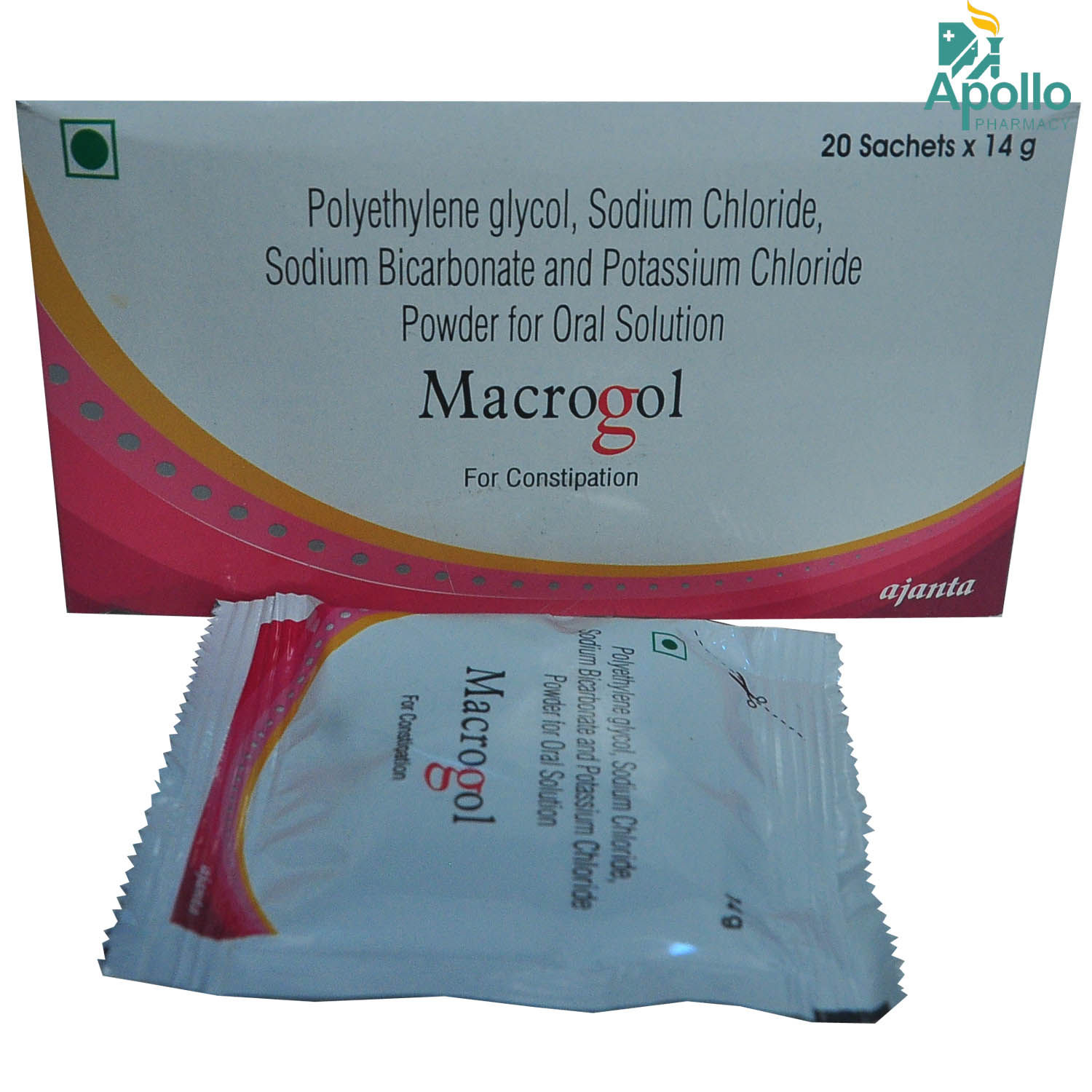MACROGOL SACHET 14GM Price, Uses, Side Effects, Composition - Apollo ...