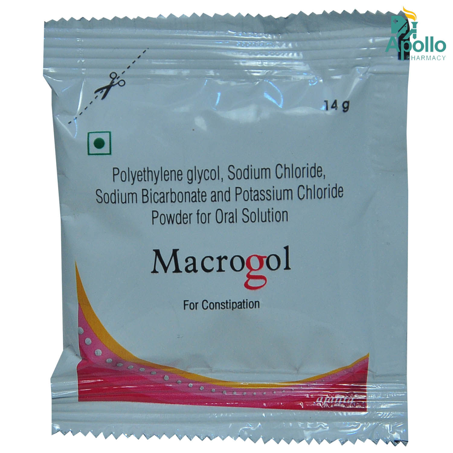 MACROGOL SACHET 14GM Price, Uses, Side Effects, Composition - Apollo ...