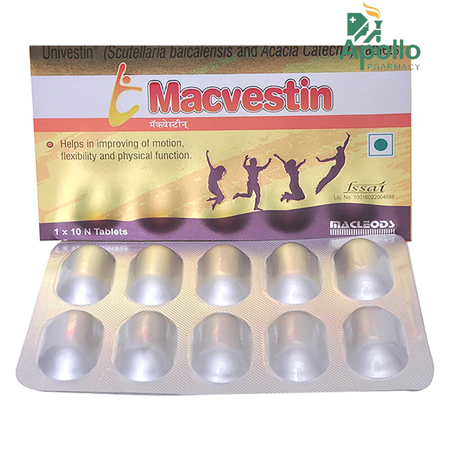 Macvestin Tablet 10's Price, Uses, Side Effects, Composition - Apollo ...