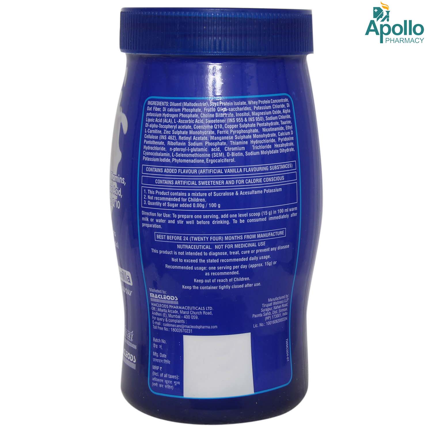 Macprot DM Vanilla Powder 200 gm Price, Uses, Side Effects, Composition ...