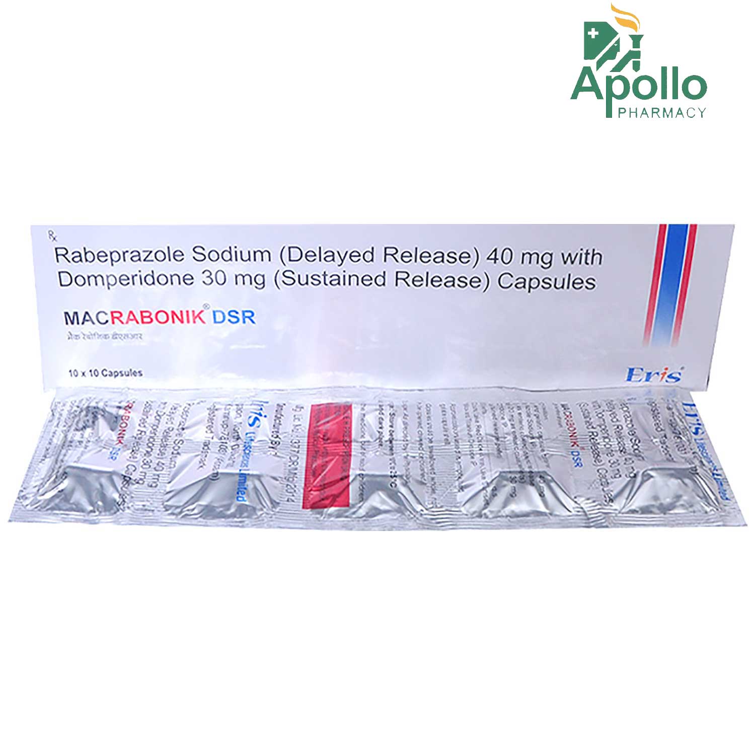 MacRabonik DSR Capsule 10's Price, Uses, Side Effects, Composition ...