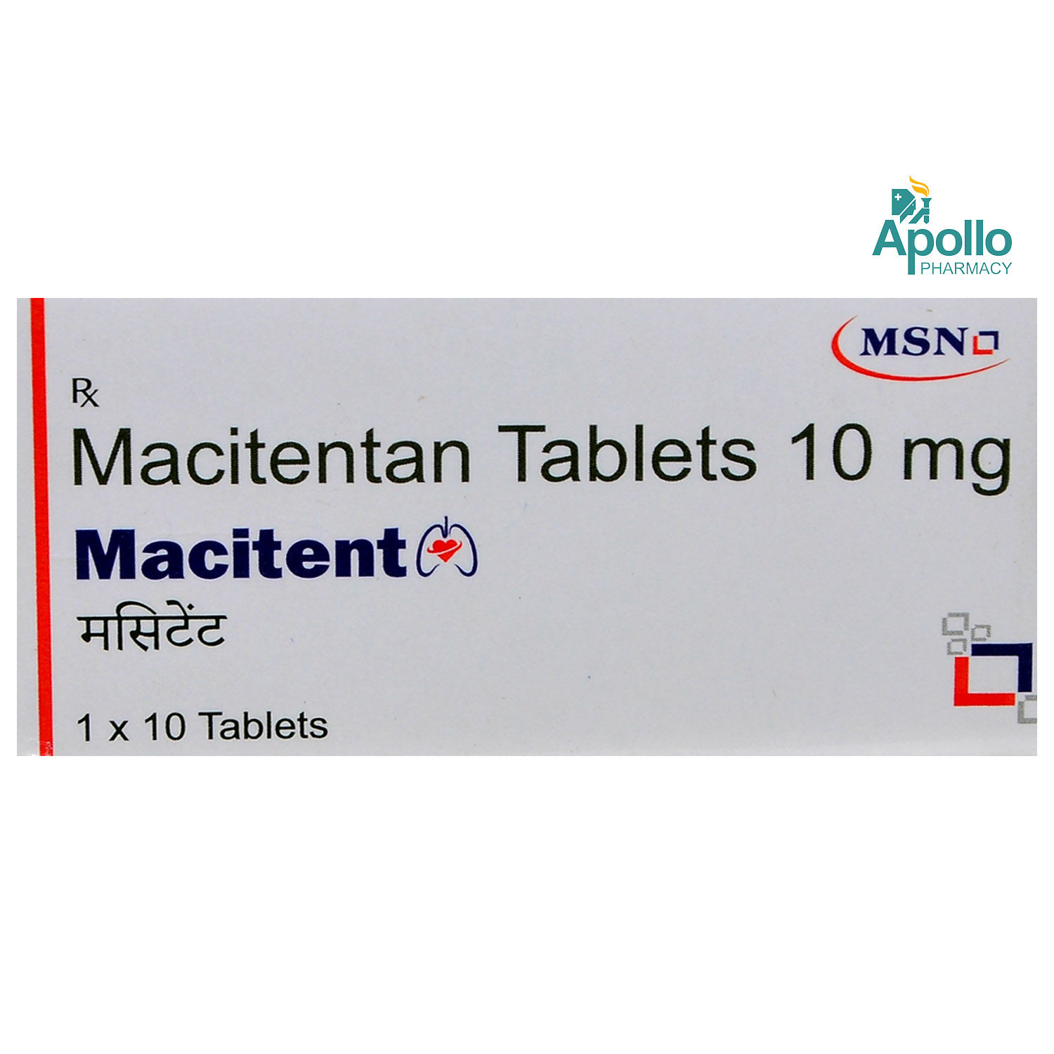 Macitent Tablet 10's Price, Uses, Side Effects, Composition - Apollo ...