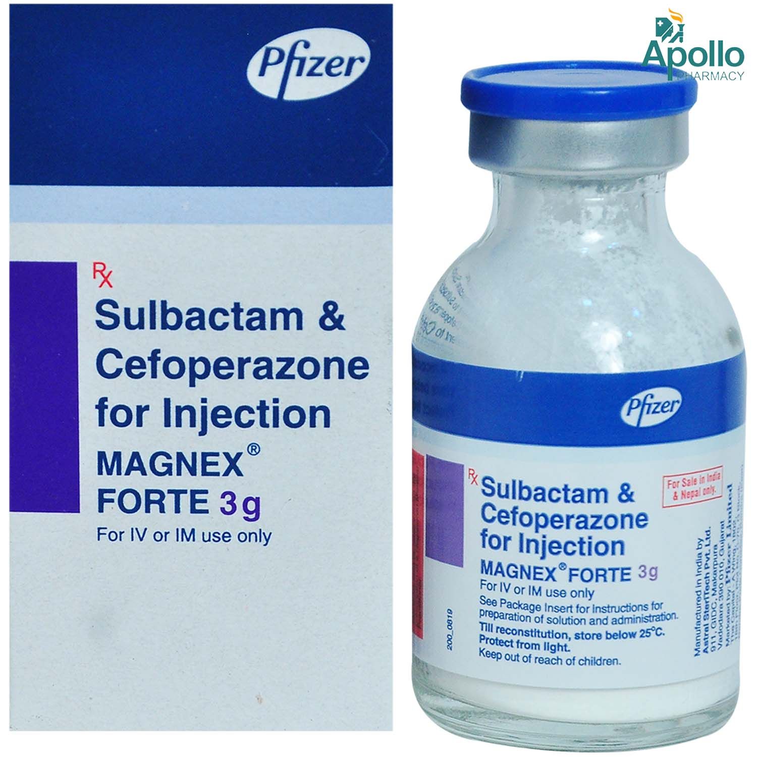 Magnex Forte 3 gm Injection Price, Uses, Side Effects, Composition ...