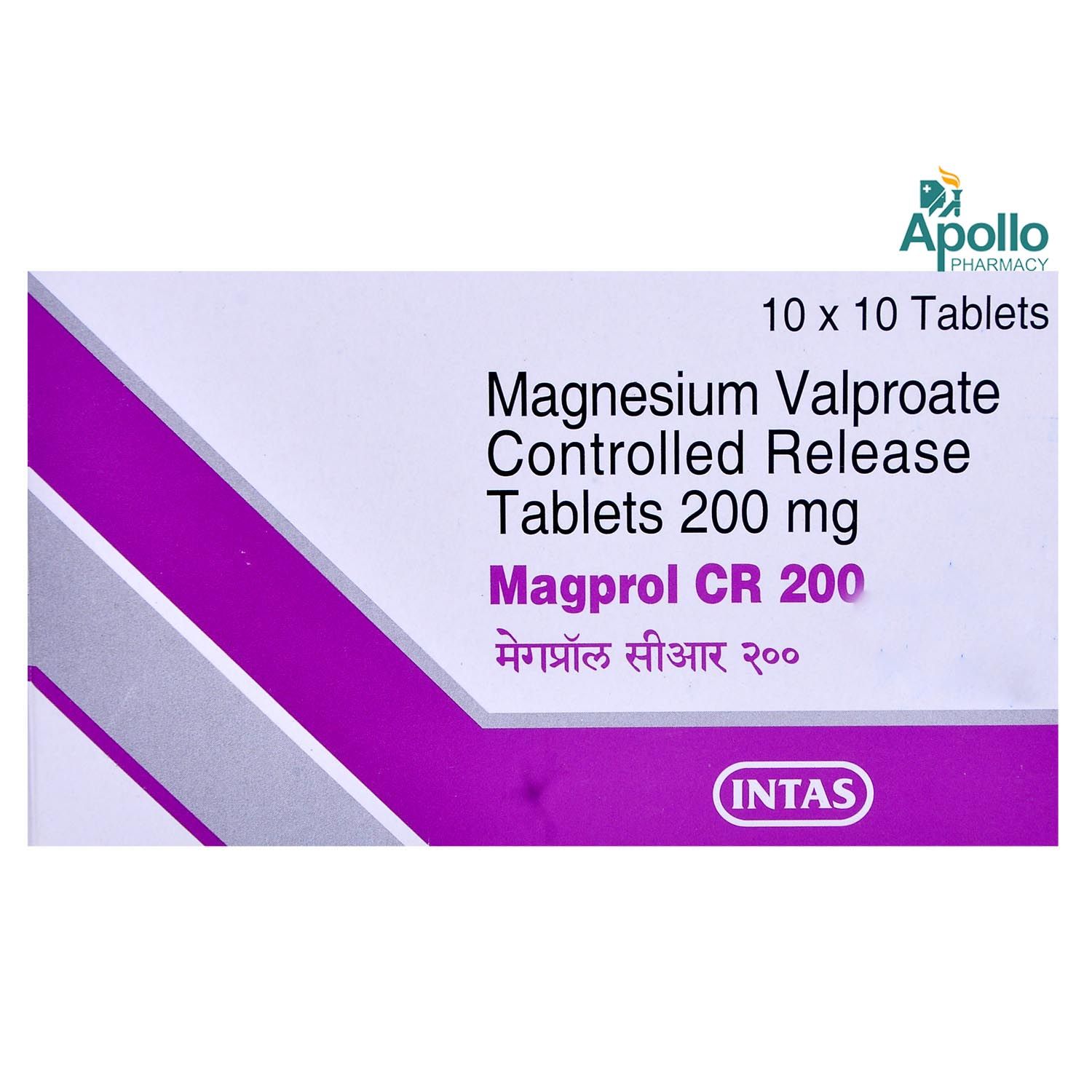 Magprol CR 200 Tablet 10's Price, Uses, Side Effects, Composition ...