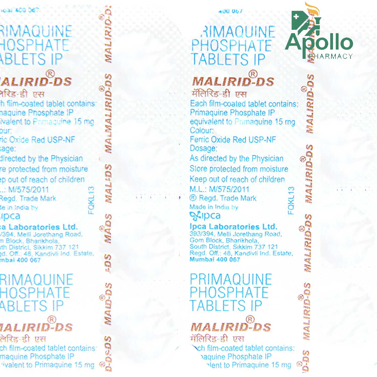 Malirid-DS Tablet 7's Price, Uses, Side Effects, Composition - Apollo ...