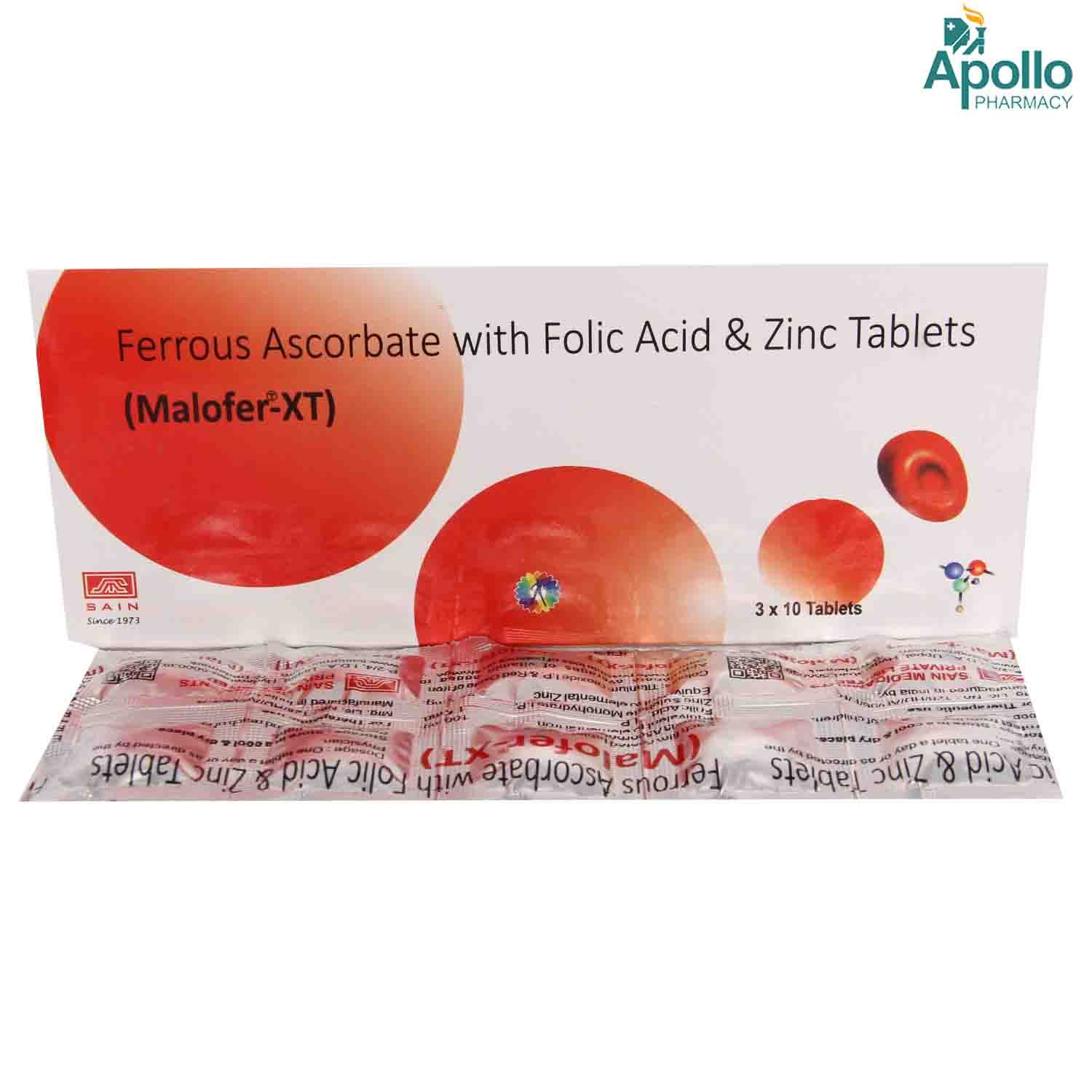 MALOFER XT TABLET Price, Uses, Side Effects, Composition - Apollo Pharmacy