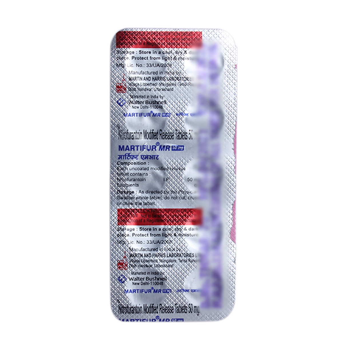 Martifur MR 50mg Tablet 10's Price, Uses, Side Effects, Composition ...