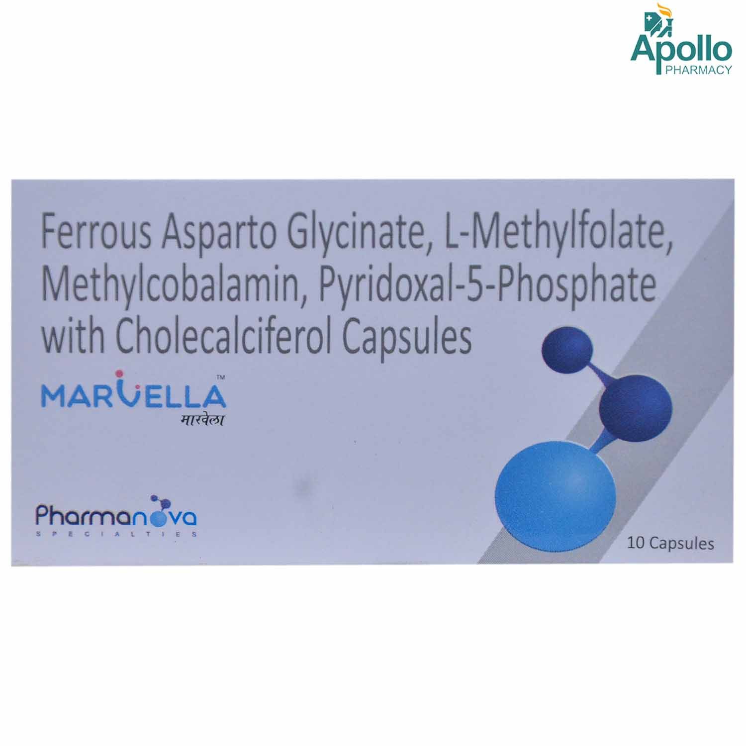 Marvella Capsule 10's Price, Uses, Side Effects, Composition - Apollo ...