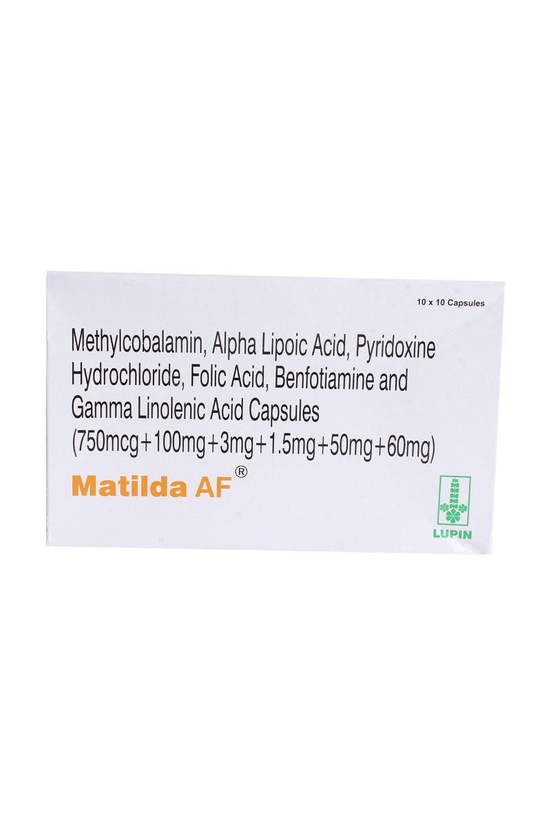 Matilda AF Capsule 10's Price, Uses, Side Effects, Composition - Apollo ...