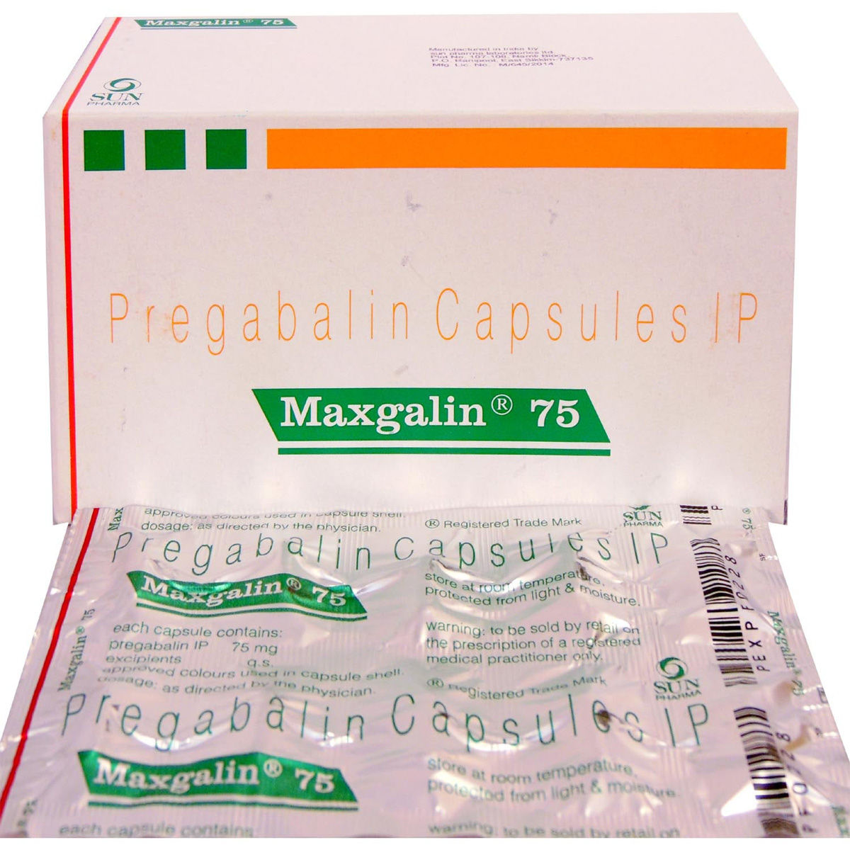 Maxgalin 75 Capsule 10's Price, Uses, Side Effects, Composition ...