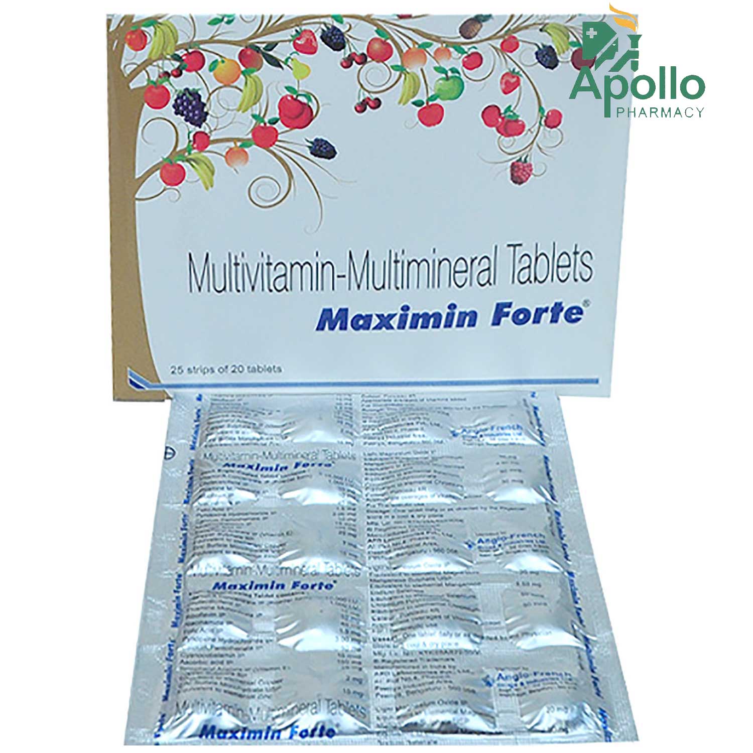 Maximin Forte Tablet 20's Price, Uses, Side Effects, Composition ...