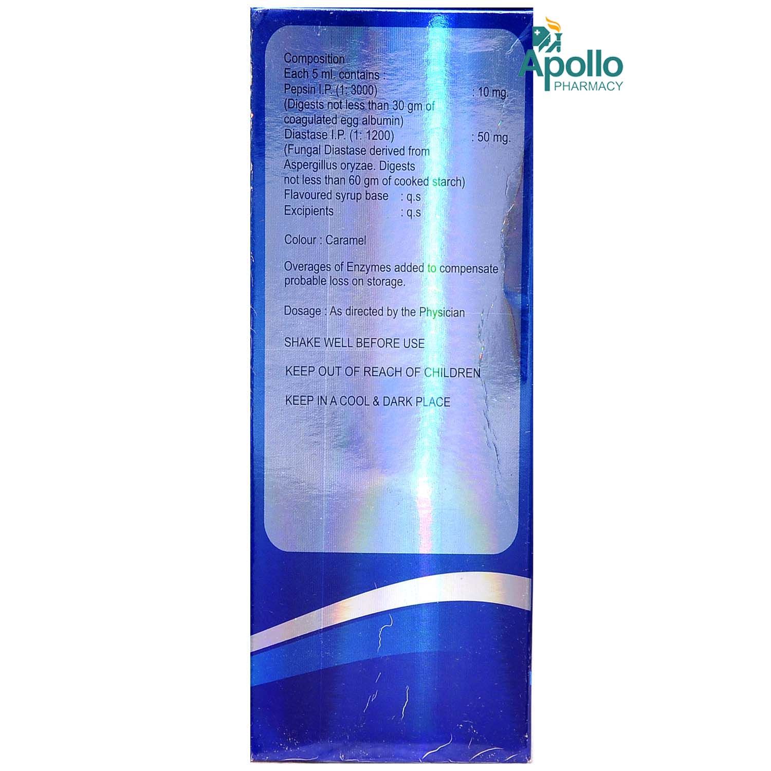 Maxizym Syrup 200 ml Price, Uses, Side Effects, Composition - Apollo ...