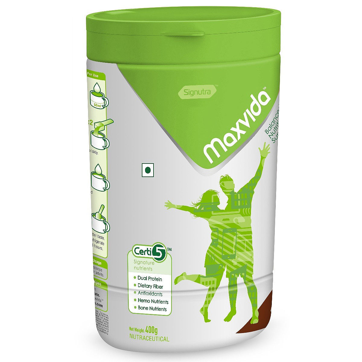 Maxvida Chocolate Flavour Powder 400 gm Price, Uses, Side Effects ...