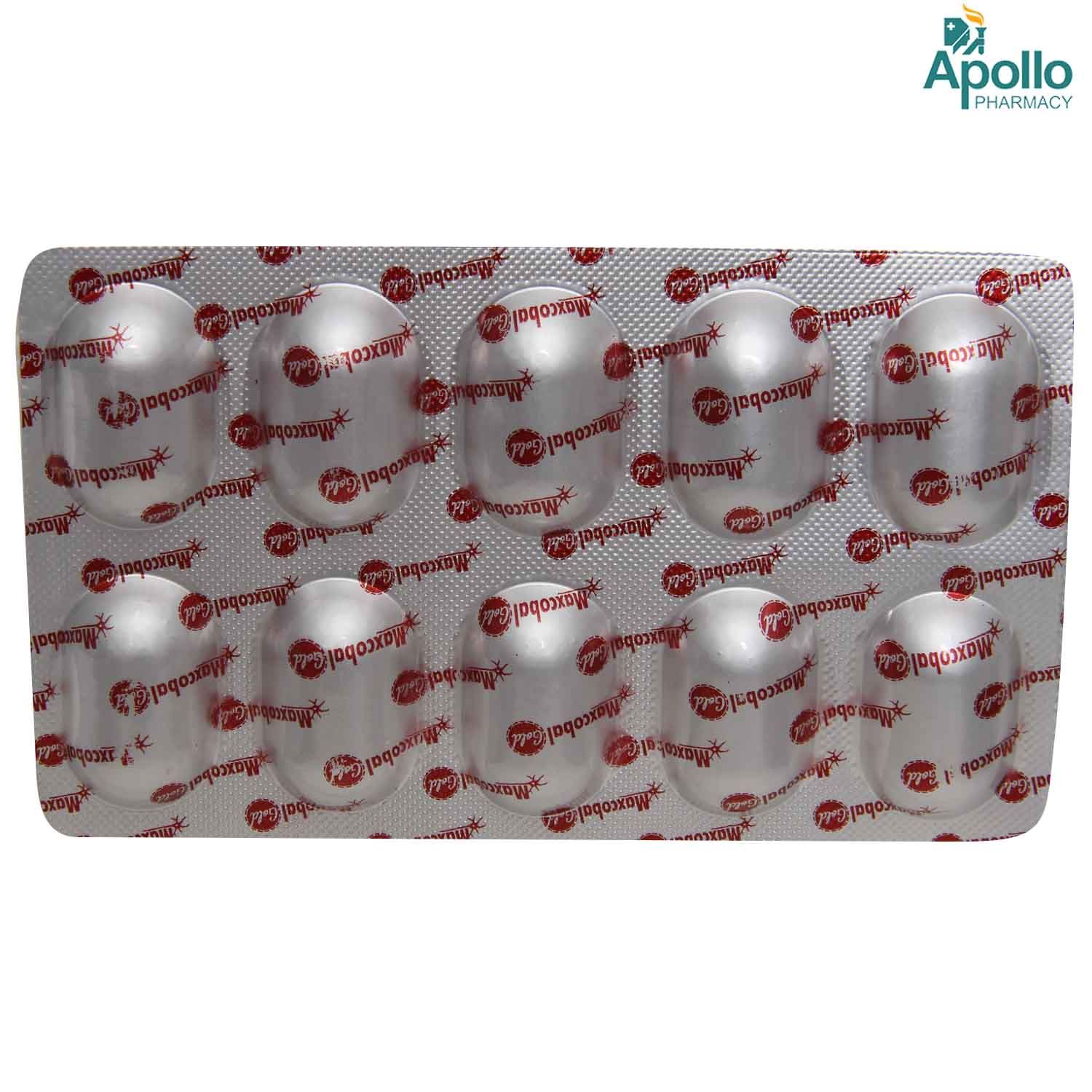 Maxcobal Gold Tablet 10's Price, Uses, Side Effects, Composition ...