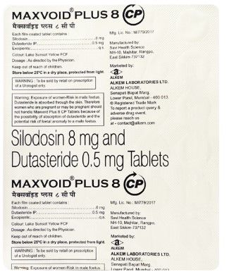 Maxvoid Plus 8 CP Tablet 30's Price, Uses, Side Effects, Composition ...