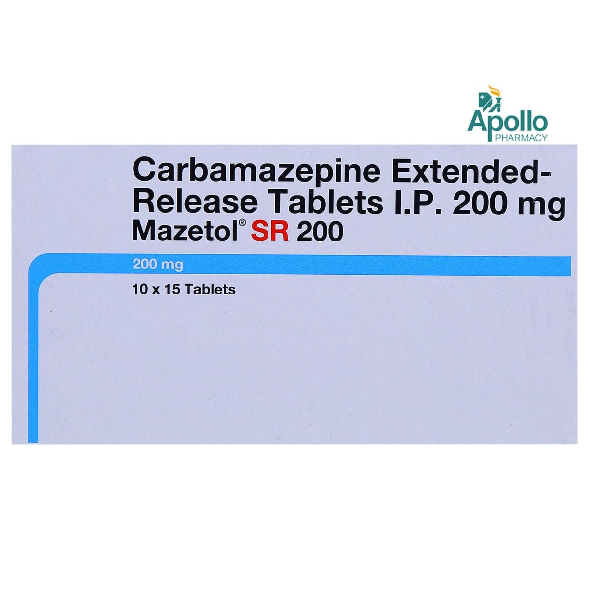 Mazetol SR 200 Tablet 15's Price, Uses, Side Effects, Composition ...