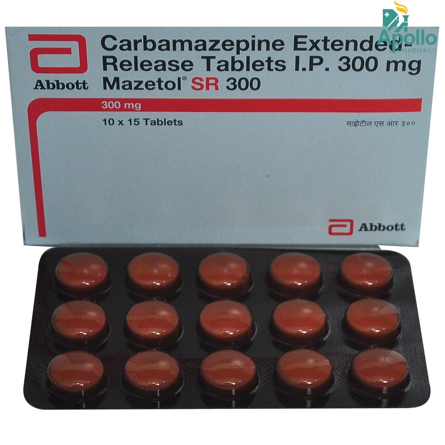 MAZETOL SR 300MG TABLET 15'S Price, Uses, Side Effects, Composition ...