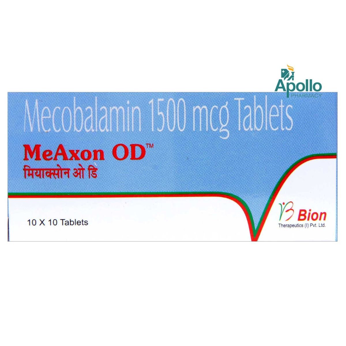 MeAxon OD Tablet 10's Price, Uses, Side Effects, Composition - Apollo ...