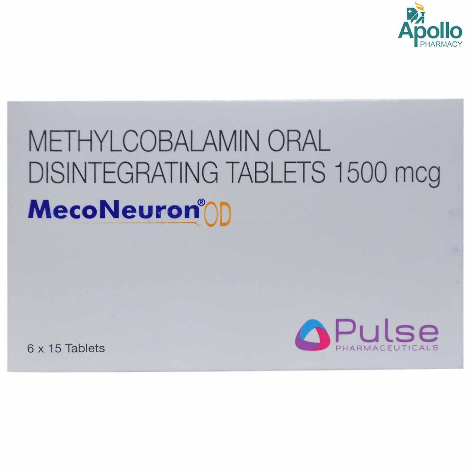 Meconeuron Od 1500mg Tablet Price, Uses, Side Effects, Composition ...
