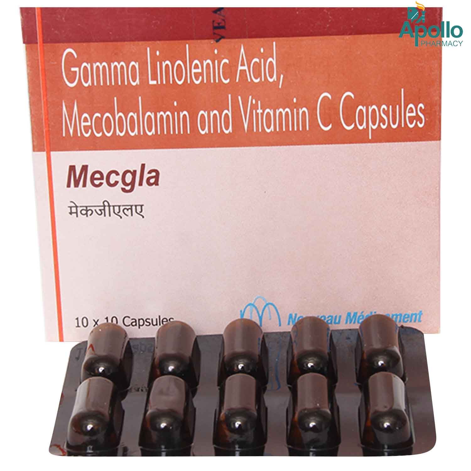 Mecgla Capsule 10's Price, Uses, Side Effects, Composition - Apollo ...
